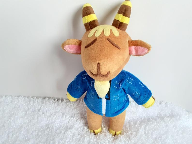 Billy the goat plush – AnnushkaToys Custom plush