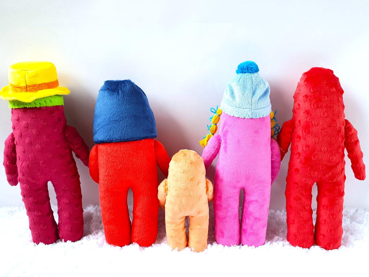 Handmade custom Muno´s Family plushies – AnnushkaToys Custom plush
