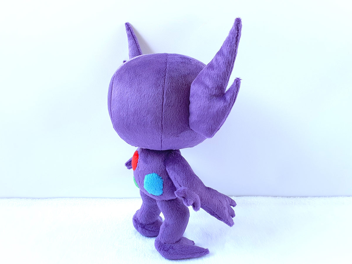 Handmade custom Sableye plush – AnnushkaToys Custom plush