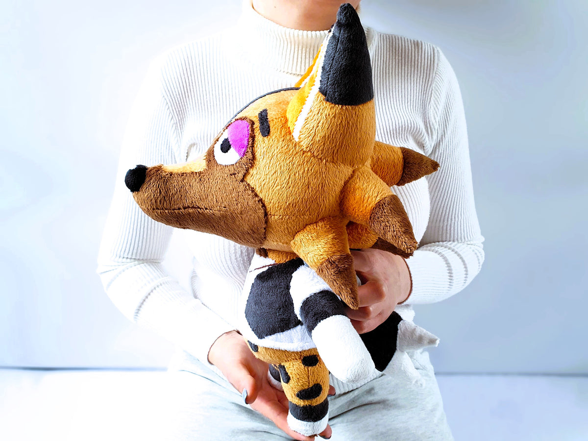 Handmade Kyle the wolf plush – AnnushkaToys Custom plush