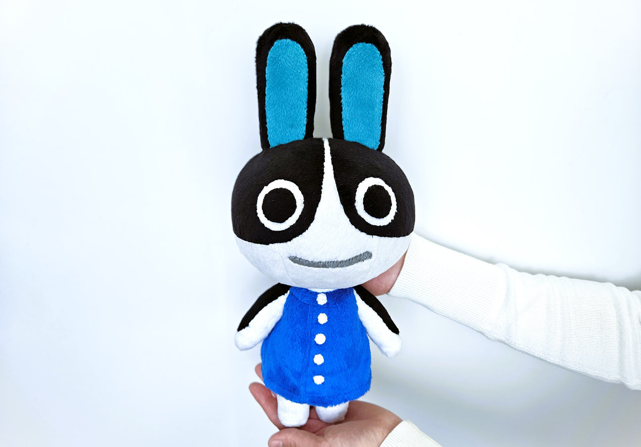 Handmade custom Dotty the rabbit plush – AnnushkaToys Custom plush