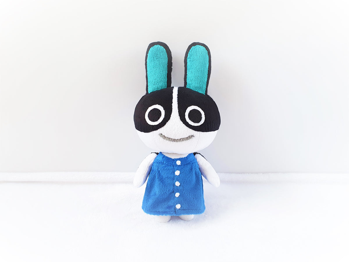 Handmade custom Dotty the rabbit plush – AnnushkaToys Custom plush